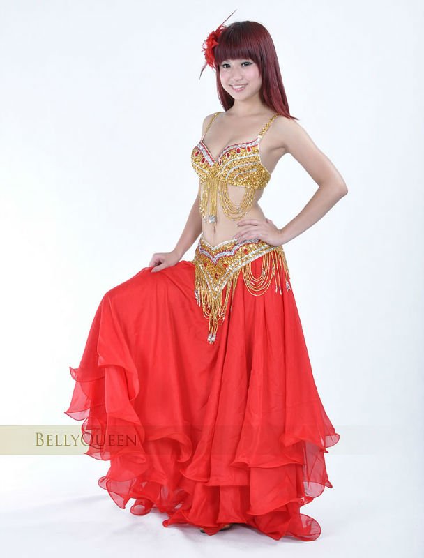 Traje Danza Del Vientre Profesional Del Vientre Baile Disfraces