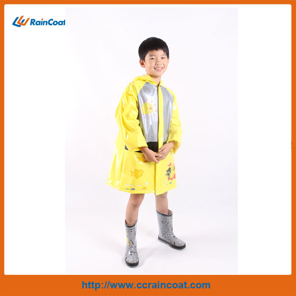 Fashionable Flower Costume Pvc Vinyl Raincoat For Kids - Buy Pvc Vinyl ...