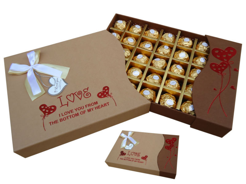 Kotak Kemasan Coklat Elegan Anggun Dan Mewah Kotak Coklat Bagus - Buy ...