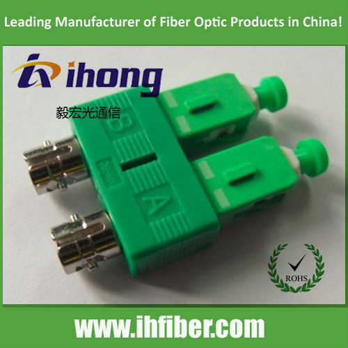 Fiber Optical Adaptor St Female To Sc Male Duplex Fiber Adapter Single ...