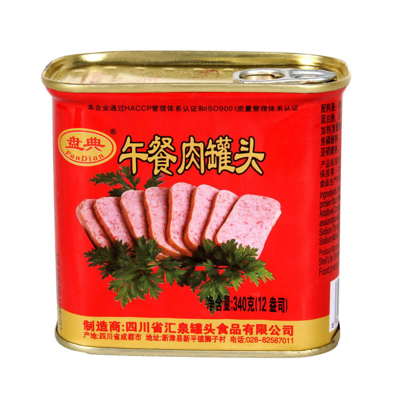 340g Canned Beef Luncheon Meat,Good Taste Canned Luncheon Meat - Buy ...