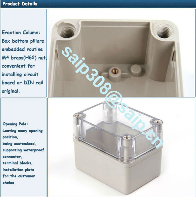 2013new Hibox Plastic Enclosures China Ds-at0811(80*110*85) - Buy ...