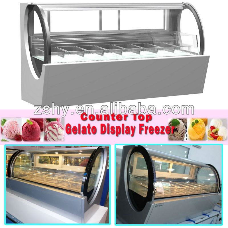 Countertop Ice Cream Freezer With 6 Pans - Buy Countertop Ice Cream ...