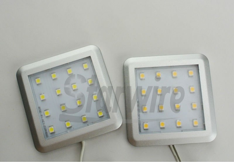 16-led Ultra-thin 1w Led Puck Light - Buy Puck Light,12v Led Puck ...