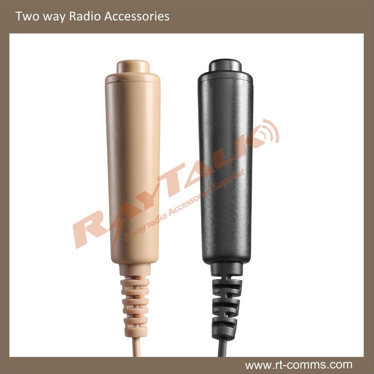 3 Wire Microphone Earhook Earphone With Microphone For Two Way Radio Em ...