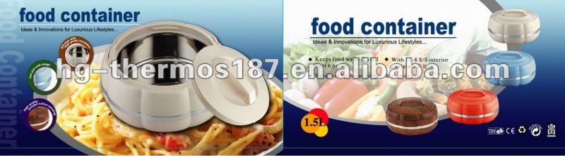 Insulating Food Wamers With Silver And Golden Plated - Buy S/s Food ...