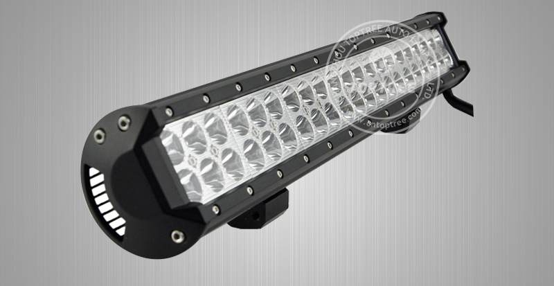 126w(42pcs*3w Cree Led)rampe De Phare 4x4 Bantam/suv/bus/camion Lourd ...