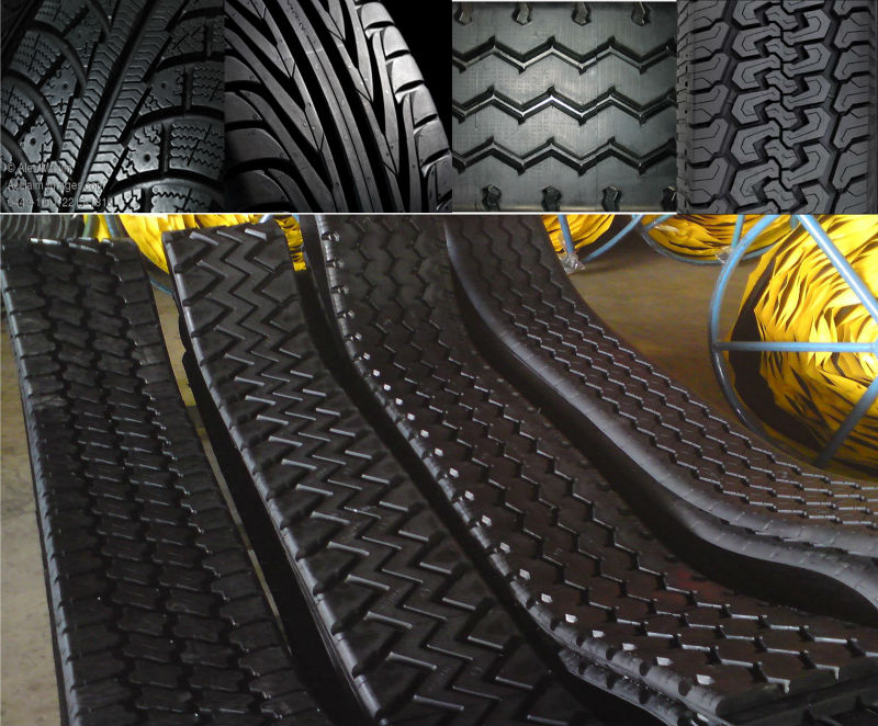 Tire/tyre Retreading Machine/ Precured Rubber Tread Press/five Layers ...