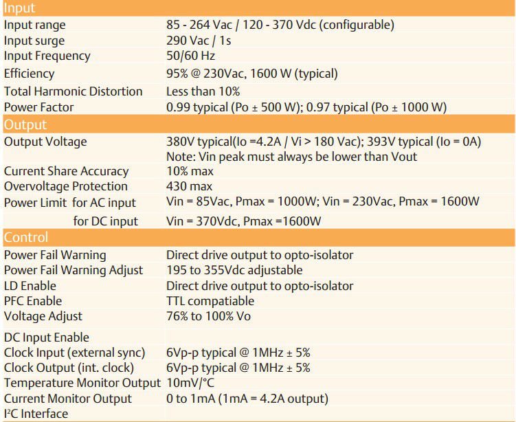 380v Pfc Power Supply: Astec Aif04zpfc-02l For Dc-dc Converter - Buy ...