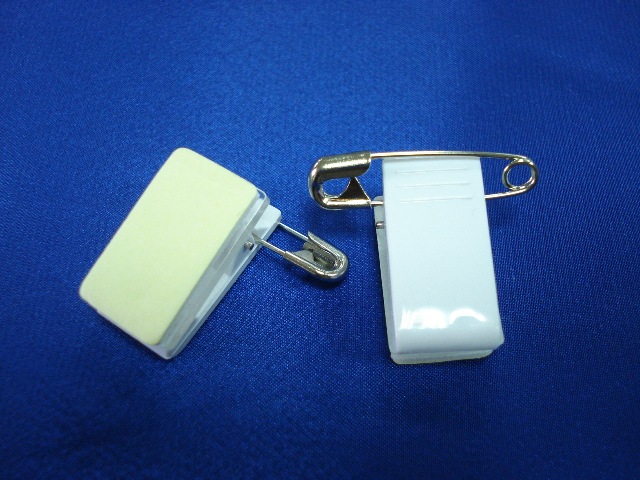 Self-adhesive Plastic Clip/id Badge Clip/adhesive Combo Clip - Buy ...