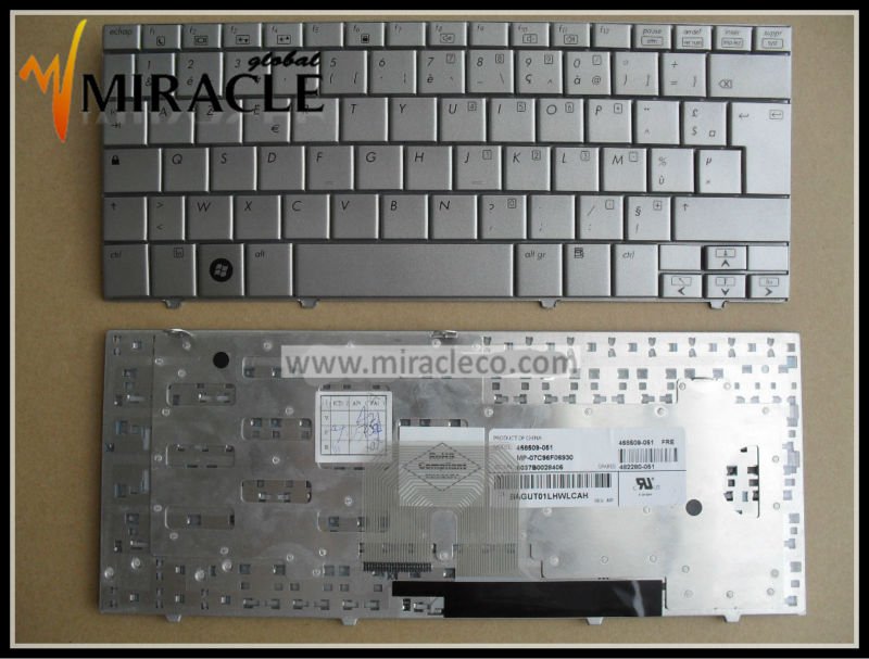Laptop Mini External Keyboards For Hp Laptop Mini 2133 2140 Silver ...