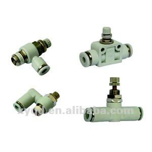 Smc Pipe Speed Controller Pneumatic Fitting;plastic Tube Fitting - Buy ...