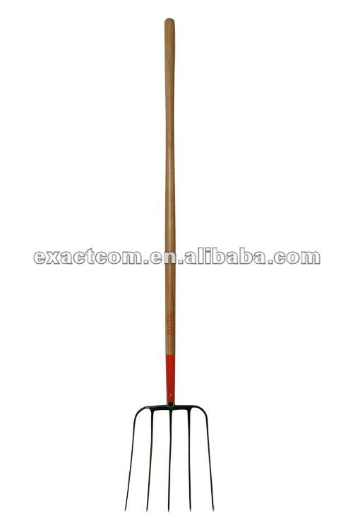Barn Fork With Long Wooded Handle In Home And Garden - Buy Forged Head ...