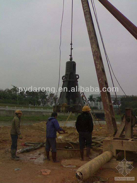 Free Fall Hammer Pile Driver - Buy Pile Driver,Hammer Piling,Punching ...