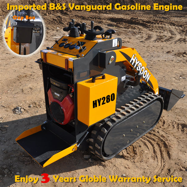 Hysoon Hy280กะทัดรัด Utilty ติดตาม Mini Loader กับแบ็คโฮ - Buy Hysoon ...