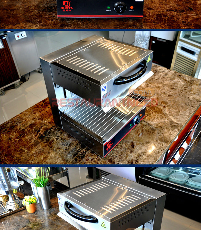 K091 Countertop Adjustable Electric Salamander Oven Stainless Steel ...