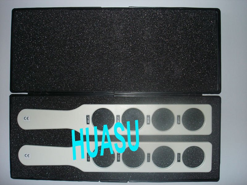 Optometry Flipper With 4pcs Lenses Ophthalmic Flipper Set Optical Eye ...