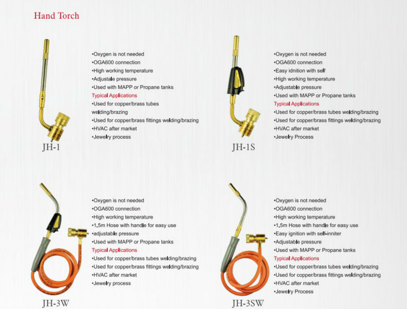 Welding Torch/ Hand Torch ( Jh-1 ) - Buy Welding Torch,High Power Hand ...