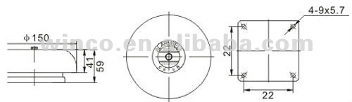 150mm Fire Alarm Bell Cb Series Iron Base - Buy Fire Alarm Bell,Fire ...