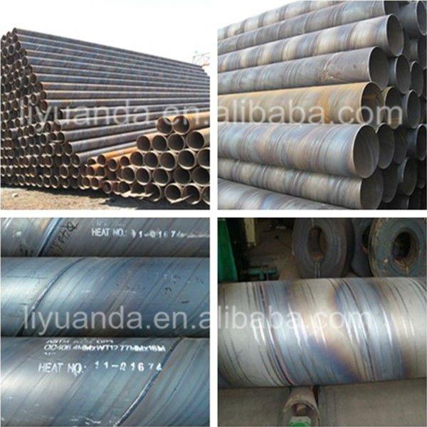 Ssaw Erw Dsaw Lsaw Api 5l Spiral Welded Steel Pipes Q235 X42-x60 ...