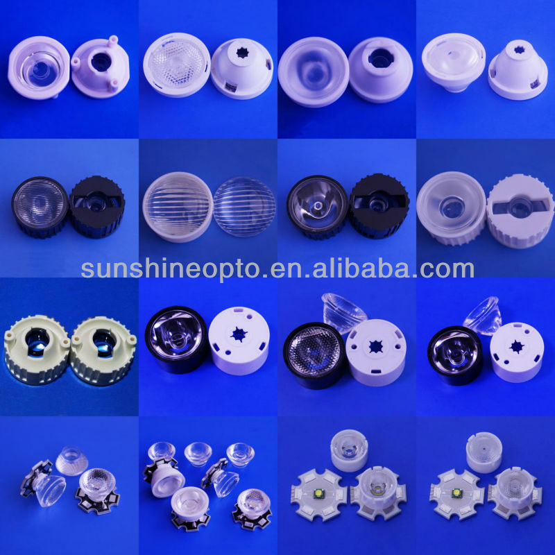 10mm Led Lens For Led High Power Leds Cree - Buy 10mm Llevado Lente ...