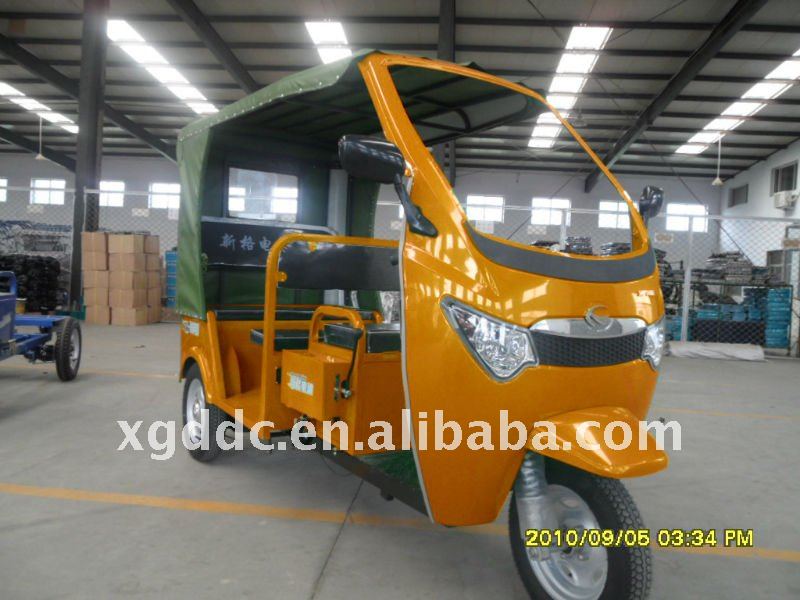Shaft Drive Electric Passenger Tricycle Rickshaw Pedicab - Buy Shaft ...