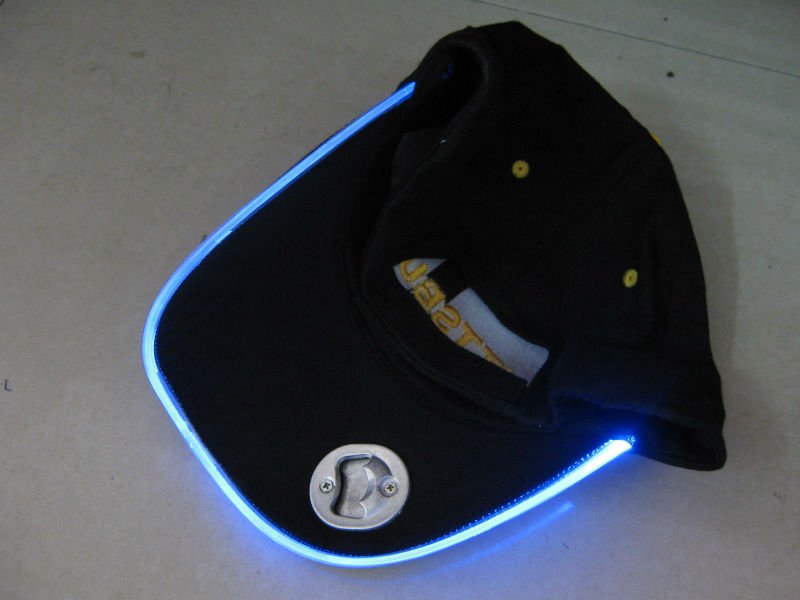Led Cap,Fiber Optic Cap,El Flashing Cap&hat With Led - Buy Flashing Cap ...