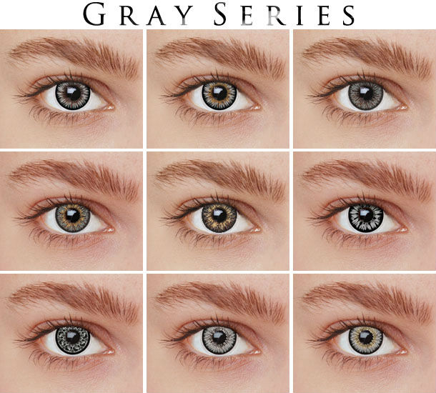 Gray Color Contact Lens - Buy Color Contact Lens,Contact Lens,Color ...