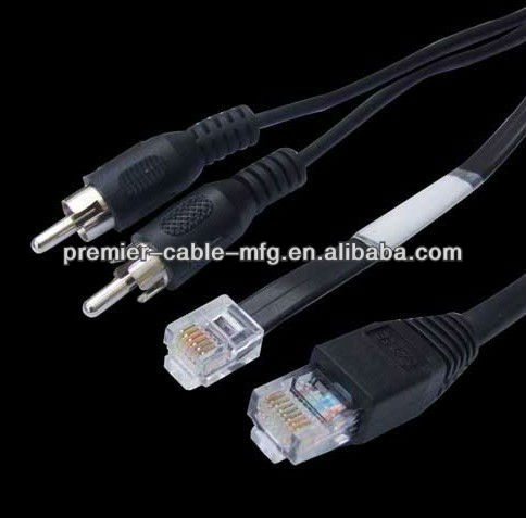 Rj45 Rj12 To Rj11 And Rca Cable - Buy Rj45 Rj12 To Rj11 And Rca Cable ...