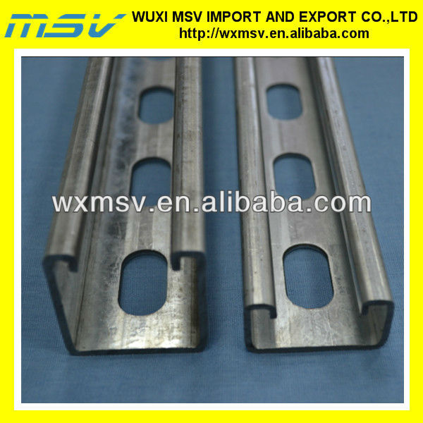 Unistrut Channel 41x41 Slotted 6m