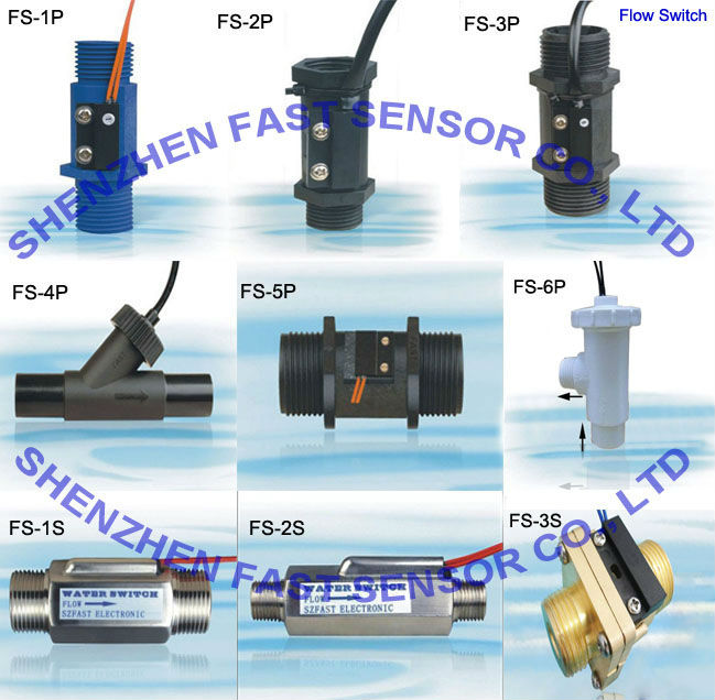 Plastic And Magnetic Vertically Mounted Small/low Water Flow Switch For ...