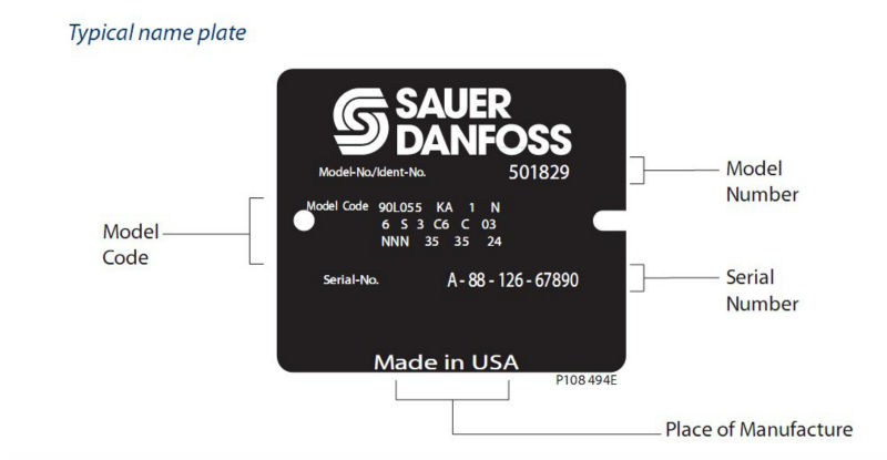 Sauer Danfoss Hydraulic Pump 90 Series 90r55 90r75 90r100 90r130 90r250 - Buy La Bomba 90r75 ...
