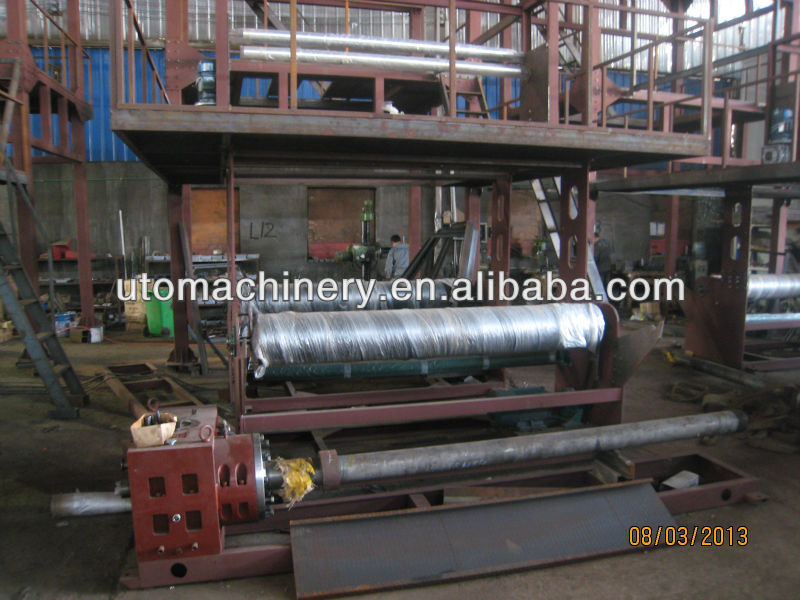 Three-layer Film Blowing Machine Co-extrusion Internal Bubble Cooling ...