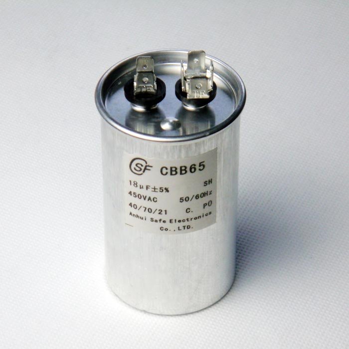 Cbb65 Run Capacitor Metal Round Case For Air Condition Capacitor ...