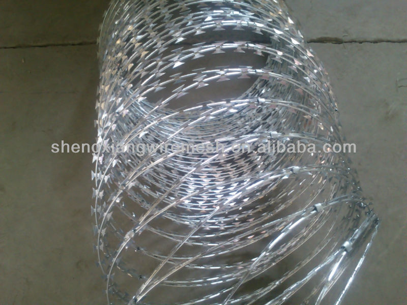 Triple Strand Concertina Wire,Steel Razor Barbed Wire - Buy Triple ...