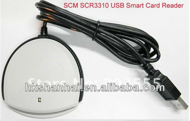Scm Scr3310/3310v2.0 Usb Smart Card Reader Full Speed Usb2.0 (12mbps ...