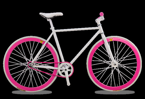 Shiny Pink Lady Fixed Gear Bike For Kids - Buy Fixed Gear Bike,Mini ...