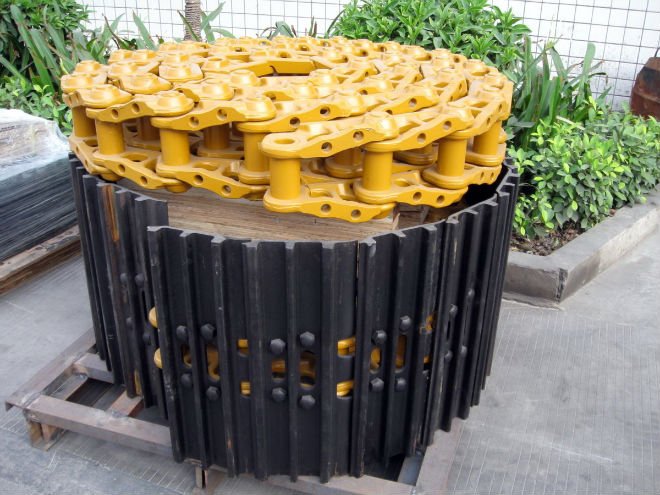 Dozer แผ่น Track Pad Hd200 Excavator Bulldozer Track รองเท้า - Buy ...