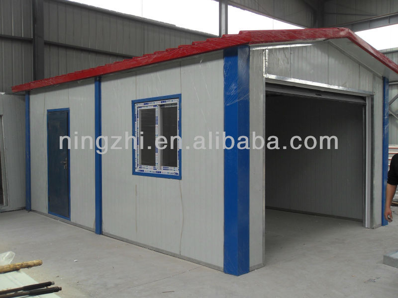Probuilt Steel Buildings With Outdoor Long Lifetime Metal Car Garage ...