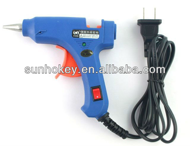 110v-240v Jumbo Hot Melt Glue Gun Hl-e20w With 30pcs Glue - Buy Hot ...