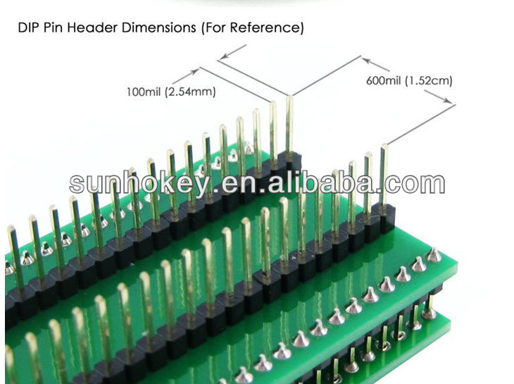 Qfn32 To Dip32 Qfn32 Mlf32 Mlp32 Qfn Plastronics Ic Test Burn-in Socket ...