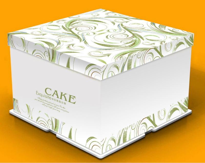 Cake Box With Ribbon,Elegant And Nice Cake Box With Handle,Luxury Box ...