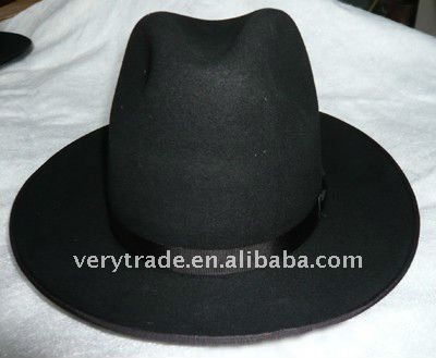 Wool Felt Big Brim Jewish Hat - Buy Jewish Hat,Jewish Black Hat,Jewish ...