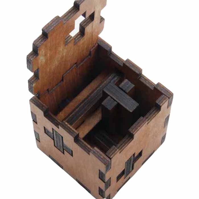 3d Adults Wooden Box Puzzle,Interlocking Wooden Puzzle - Buy Box Puzzle ...