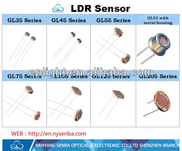 3mm Fotoresistor Ldr 5-10k Resistencia - Buy Fotoresistor Ldr Cds ...