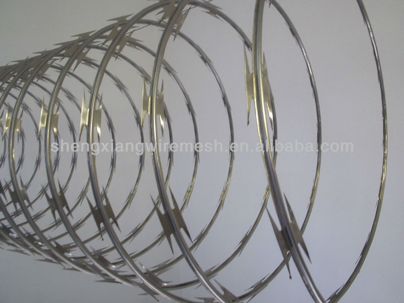 Triple Strand Concertina Wire,Steel Razor Barbed Wire - Buy Triple ...