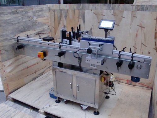 Mt50 Semi-automatische Ronde Fles Etiketteermachine Met Pedaal,Semi ...