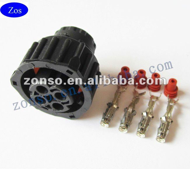 4pin Round Amp Connector - Buy Amp Pin Connector,Tyco Amp Connector,Amp ...