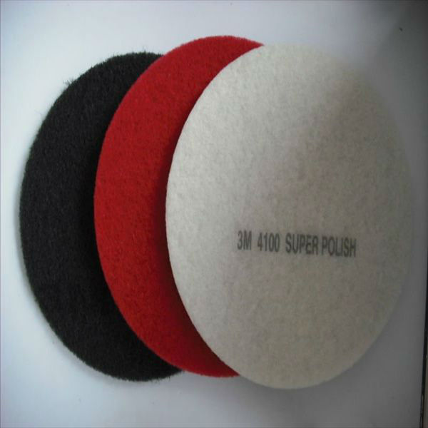3m White 17inch Diamond Floor Polishing Pads For Granite - Buy Diamond ...