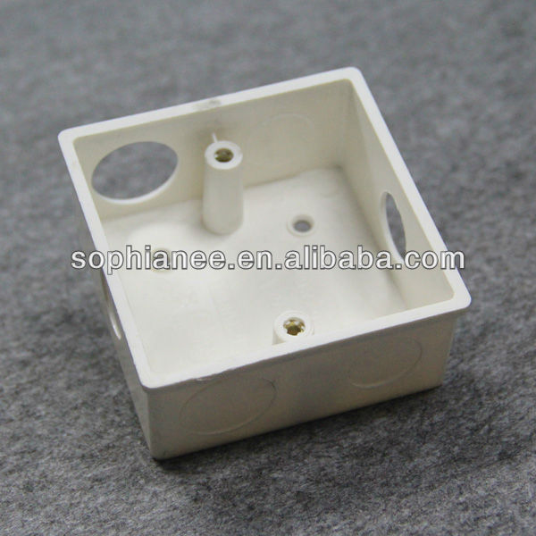 3x3 1 Gang Square Pvc Junction Box - Buy Pvc Junction Box,Electrical ...